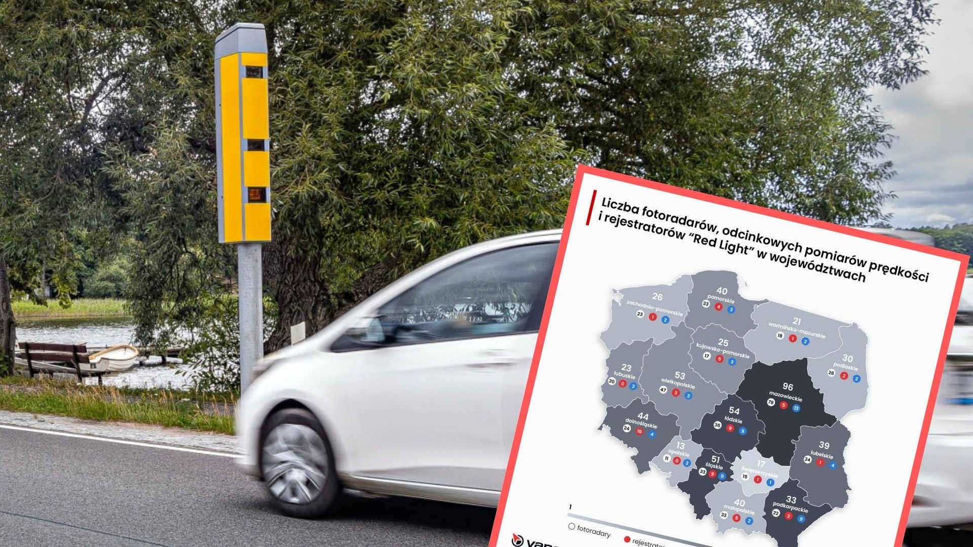 Gdzie najczęściej łapią kierowców? Mandatowa mapa Polski i Europy ...