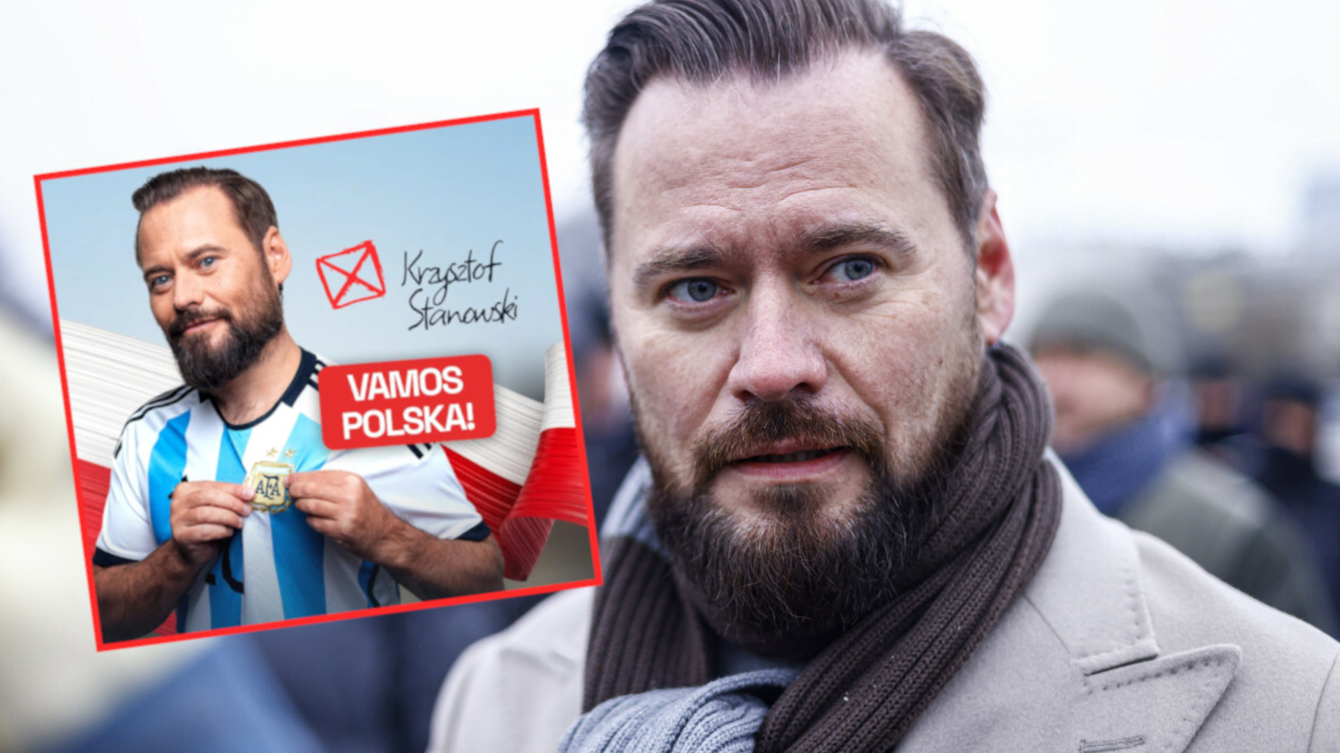 Krzysztof Stanowski wygłosił "orędzie". Potwierdził swój start w ...