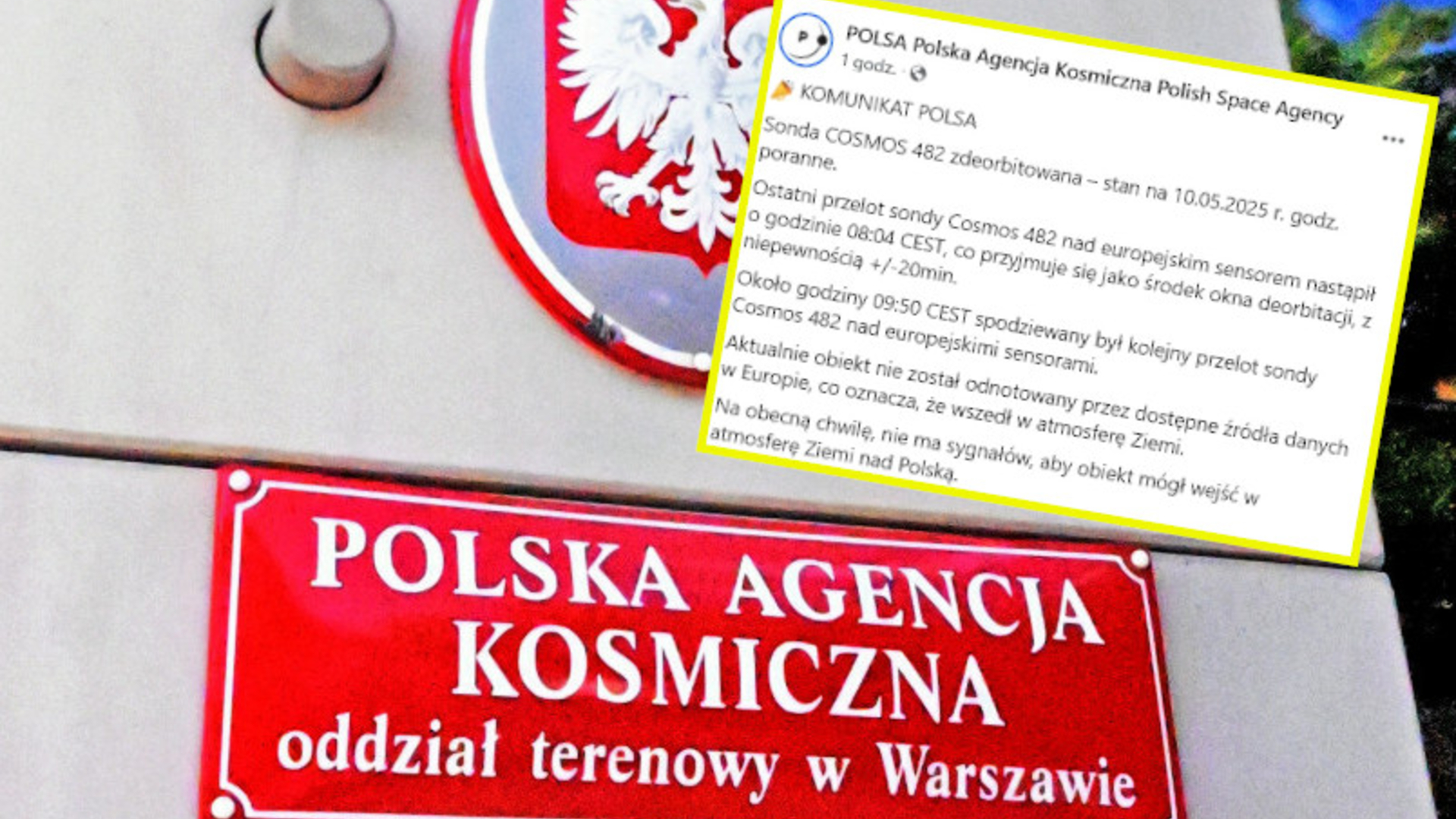 Radziecka sonda COSMOS 482 wchodzi w atmosferę. Czy Polacy mają się ...