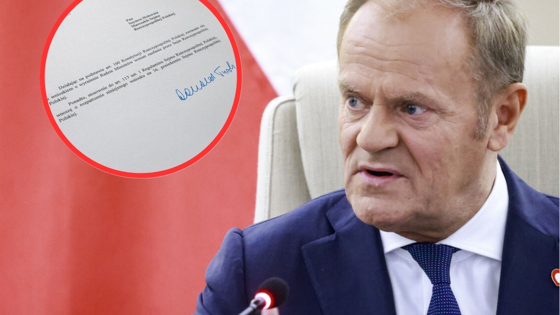 Wiadomo, co z głosowaniem nad wotum zaufania. Oficjalny ruch Donalda ...