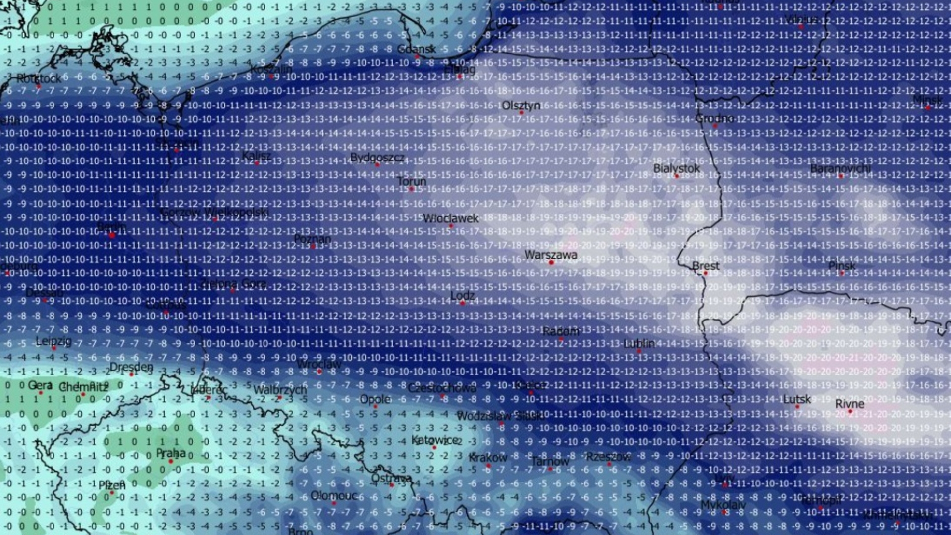 Prawie minus 32 stopnie Celsjusza. Polski biegun zimna zamarzł ...