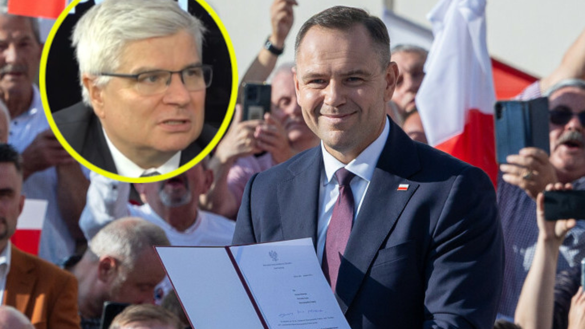 "Kuriozum", "mistrzostwo hipokryzji". Lasek odpowiada Nawrockiemu ws ...