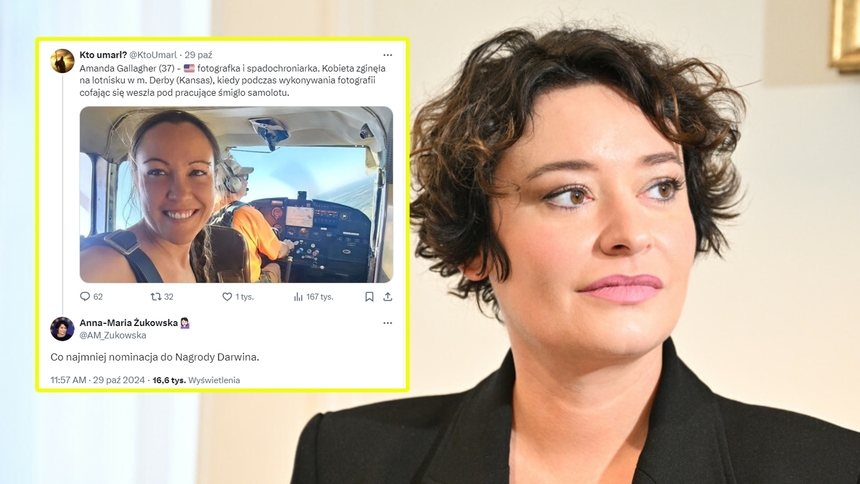37-latka zginęła, Żukowska rzuciła szokującym komentarzem. Burza w ...