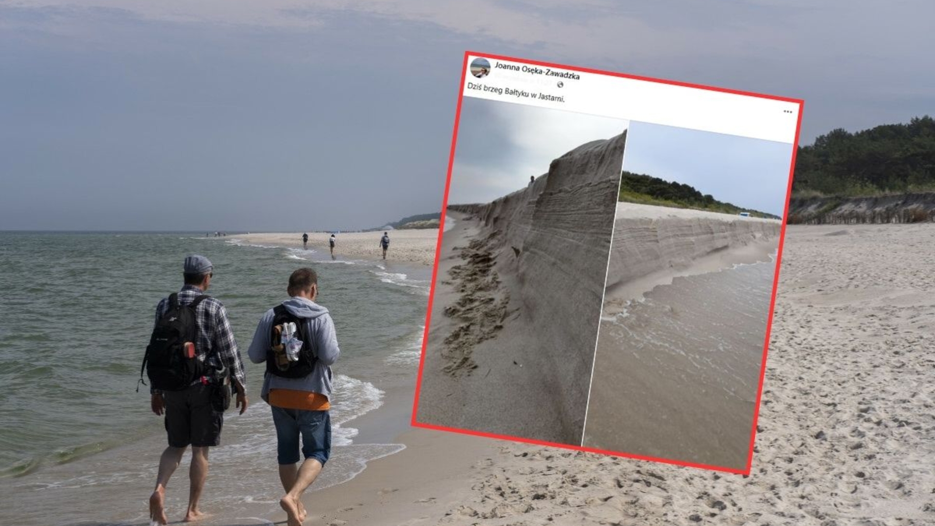 Niezwykłe widoki na plaży. Czy polski Bałtyk "odparowuje"? "Ktoś zabrał ...