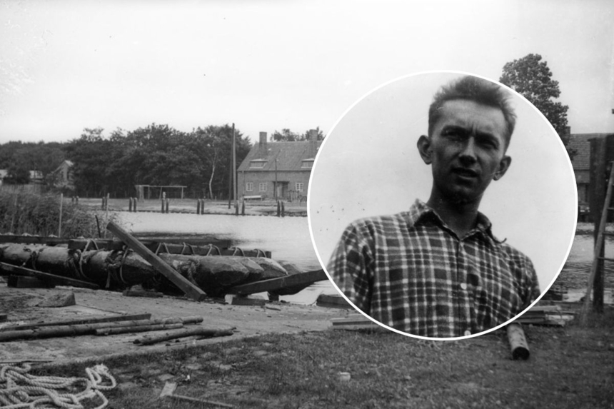 Polski "Robinson Crusoe" przepłynął Bałtyk tratwą. Mało kto o nim ...