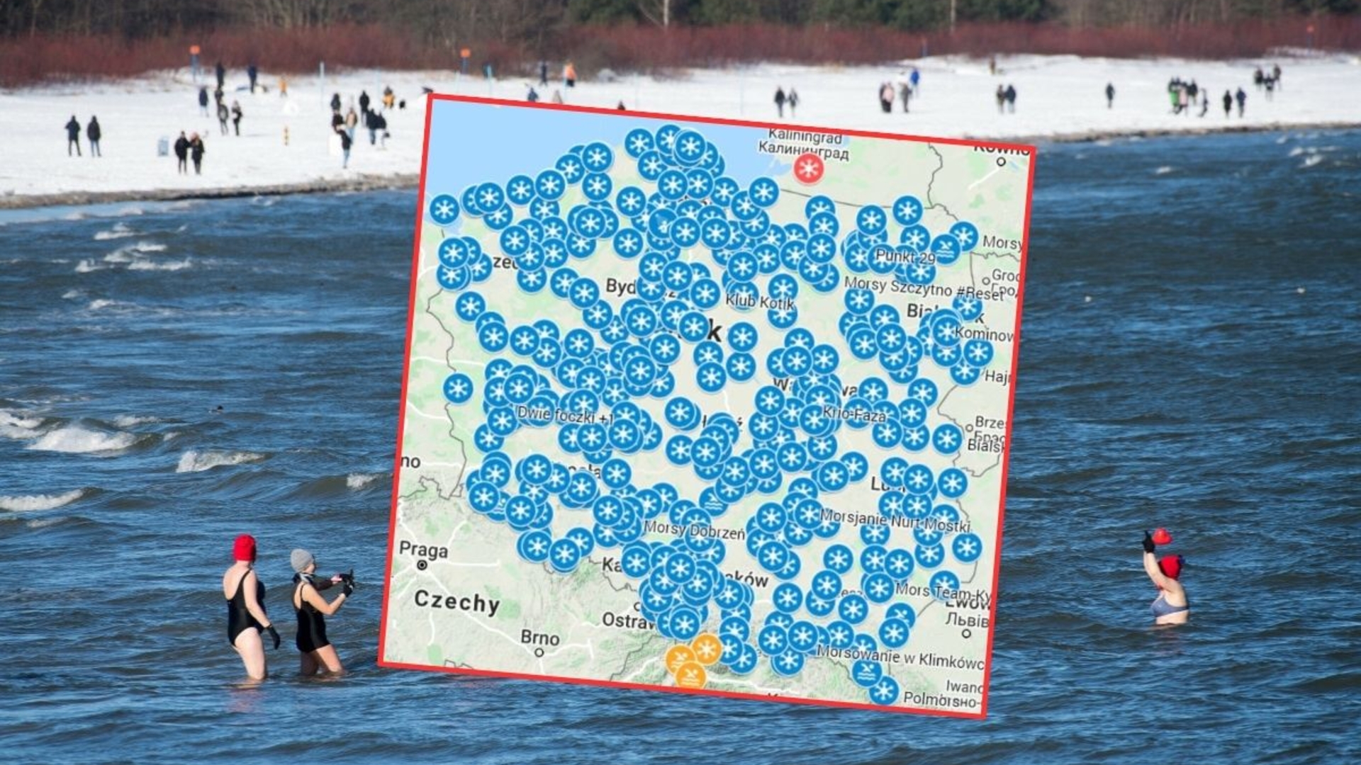 Ten popularny zimowy trend przyciąga Polaków nad Bałtyk. Powstała ...