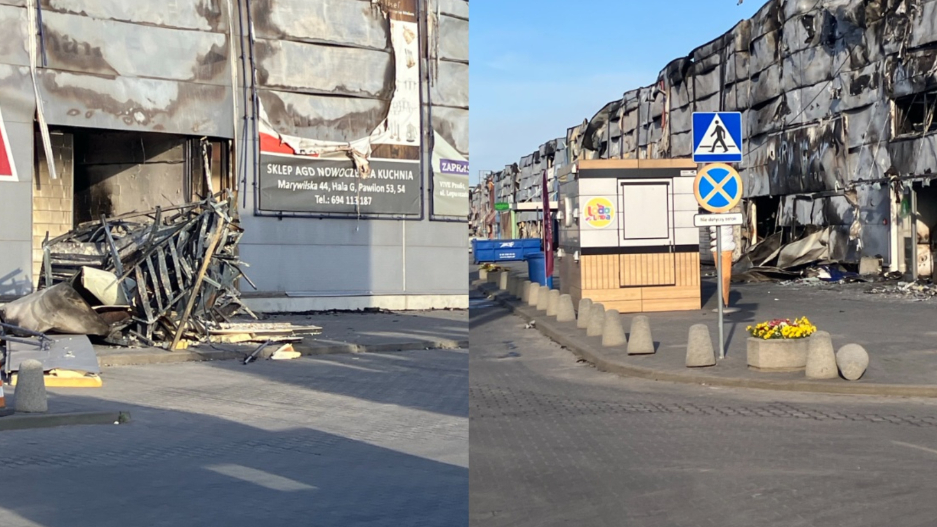 Marywilska 44 dzień po pożarze. Ujawniamy nowe informacje - Wiadomości ...