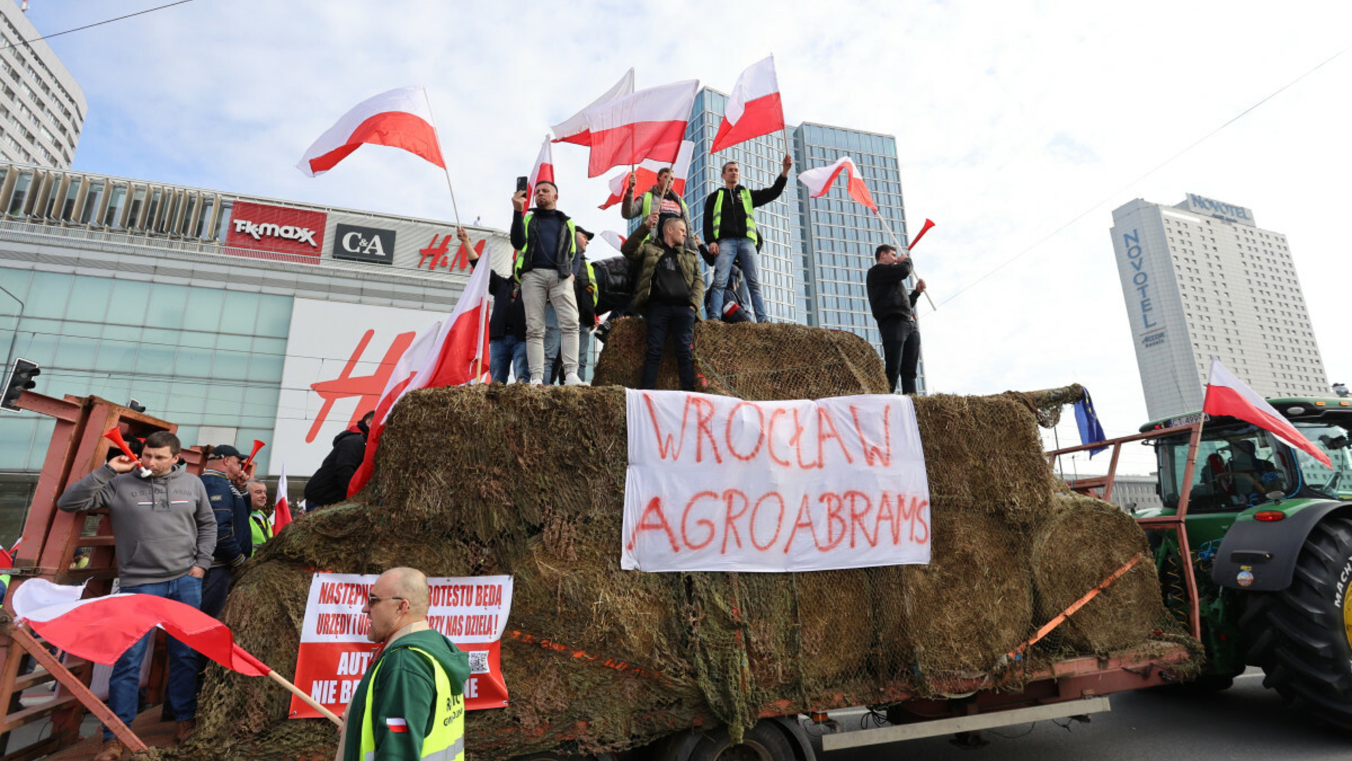 Protest rolników w Warszawie 6 marca. Tym razem wjadą do miasta ...