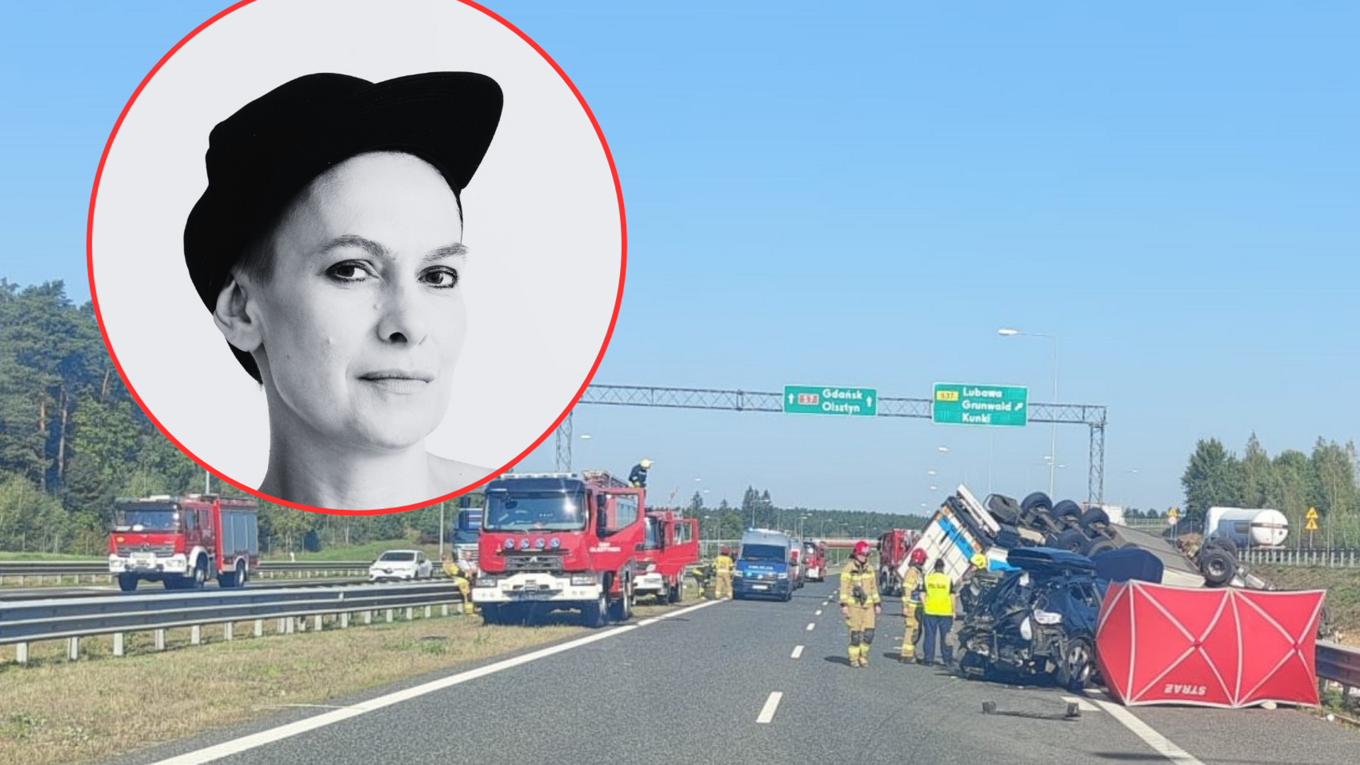 Zginęły 3 osoby, w tym Agnieszka Guz i jej 15-letni syn. Gwiazdy w ...