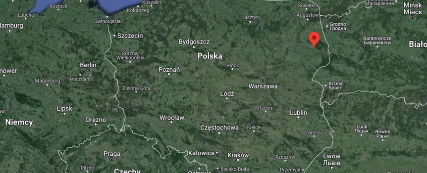 Mapa Polski - Wiadomości Radio ZET