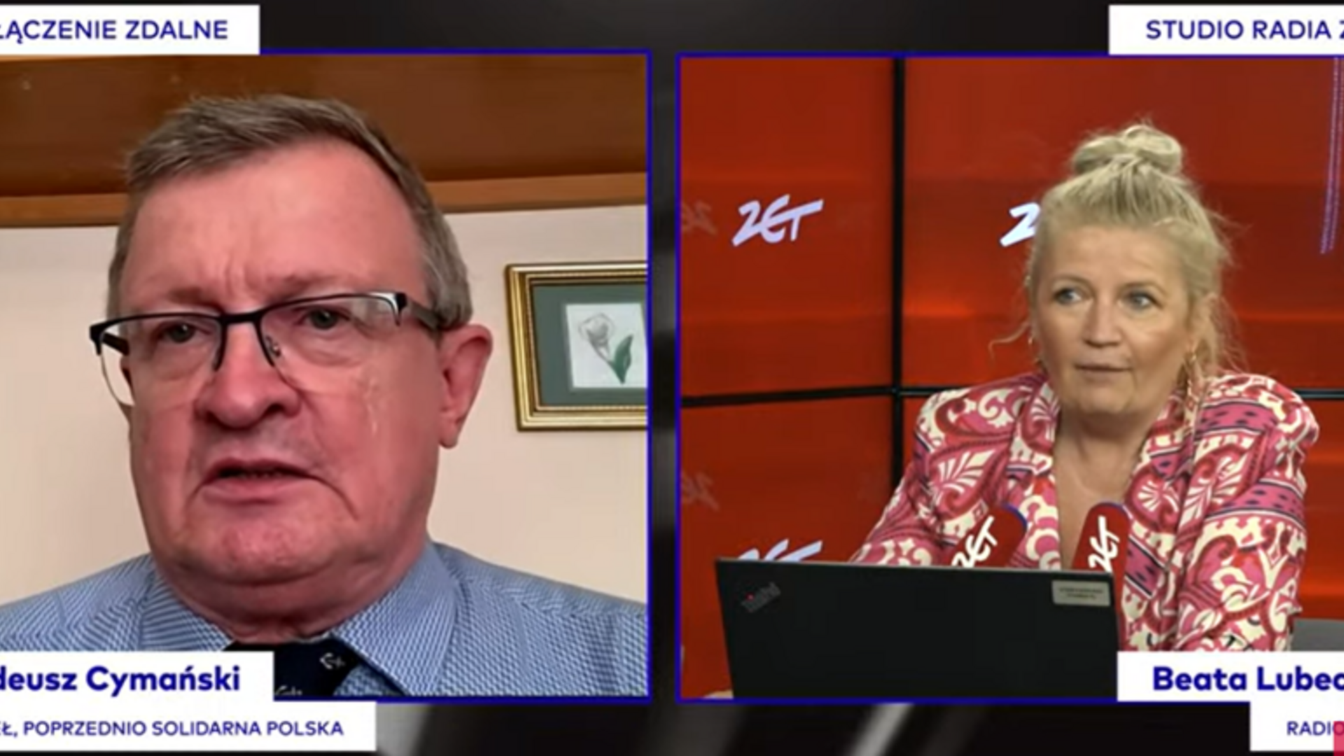 Gość Radia ZET. Tadeusz Cymański u Beaty Lubeckiej - 19 czerwca 2023 ...