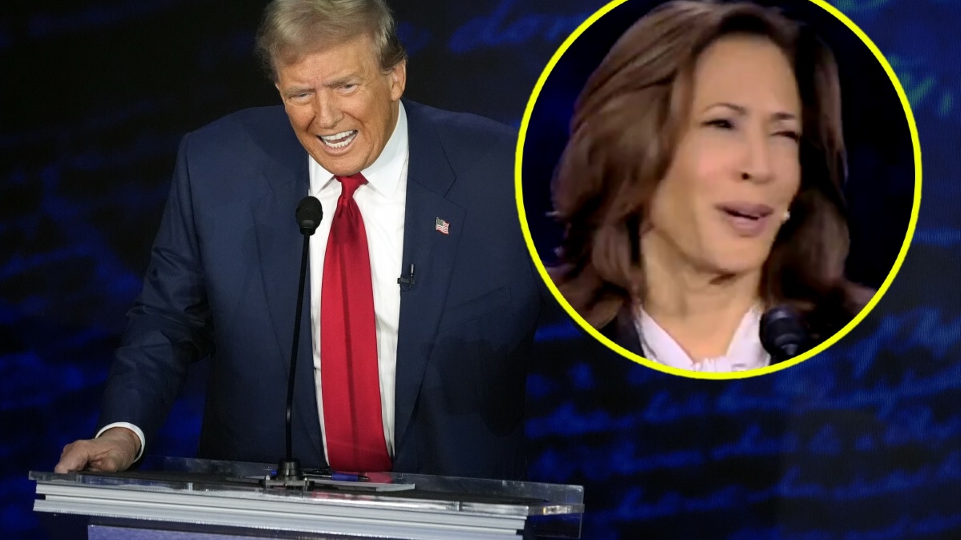 Moderator debaty aż przerwał Trumpowi. "Przecież można było zobaczyć to ...