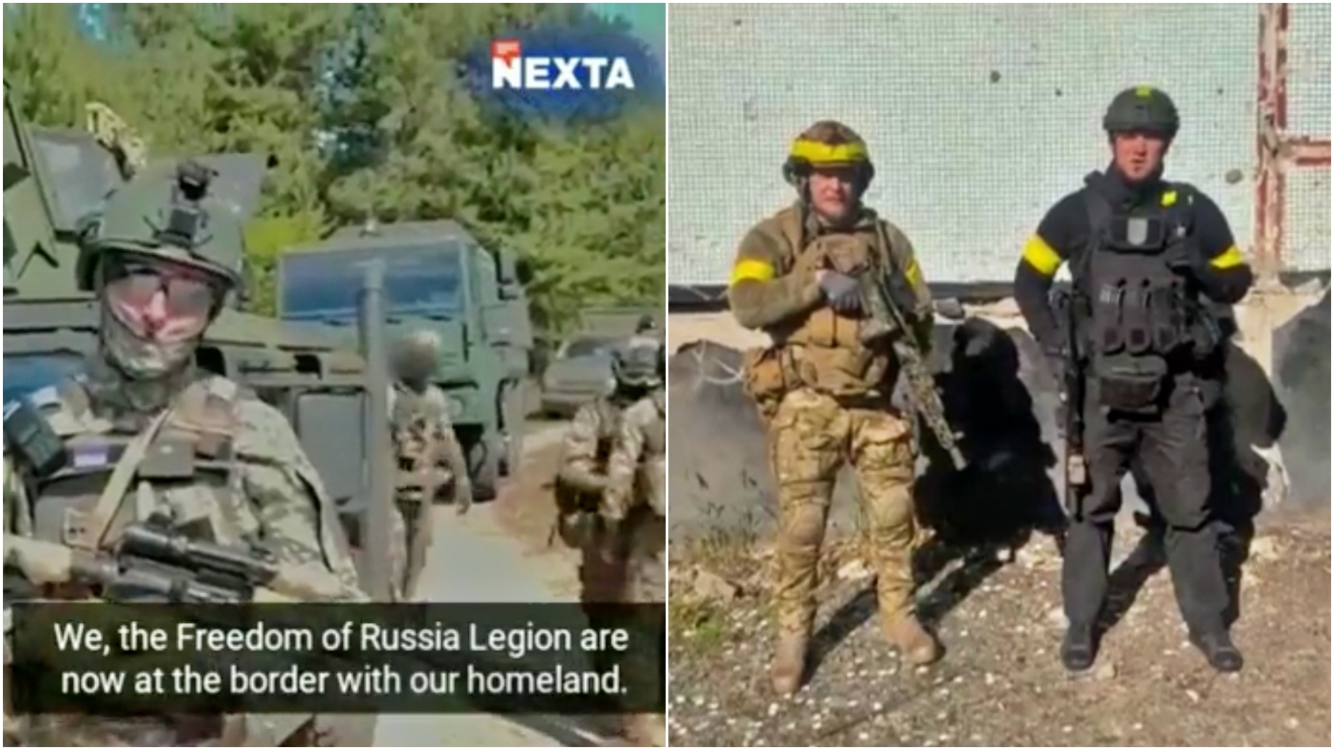 Rosja/ Legion Wolność Rosji: wyzwolimy całą Rosję, od Biełgorodu po ...