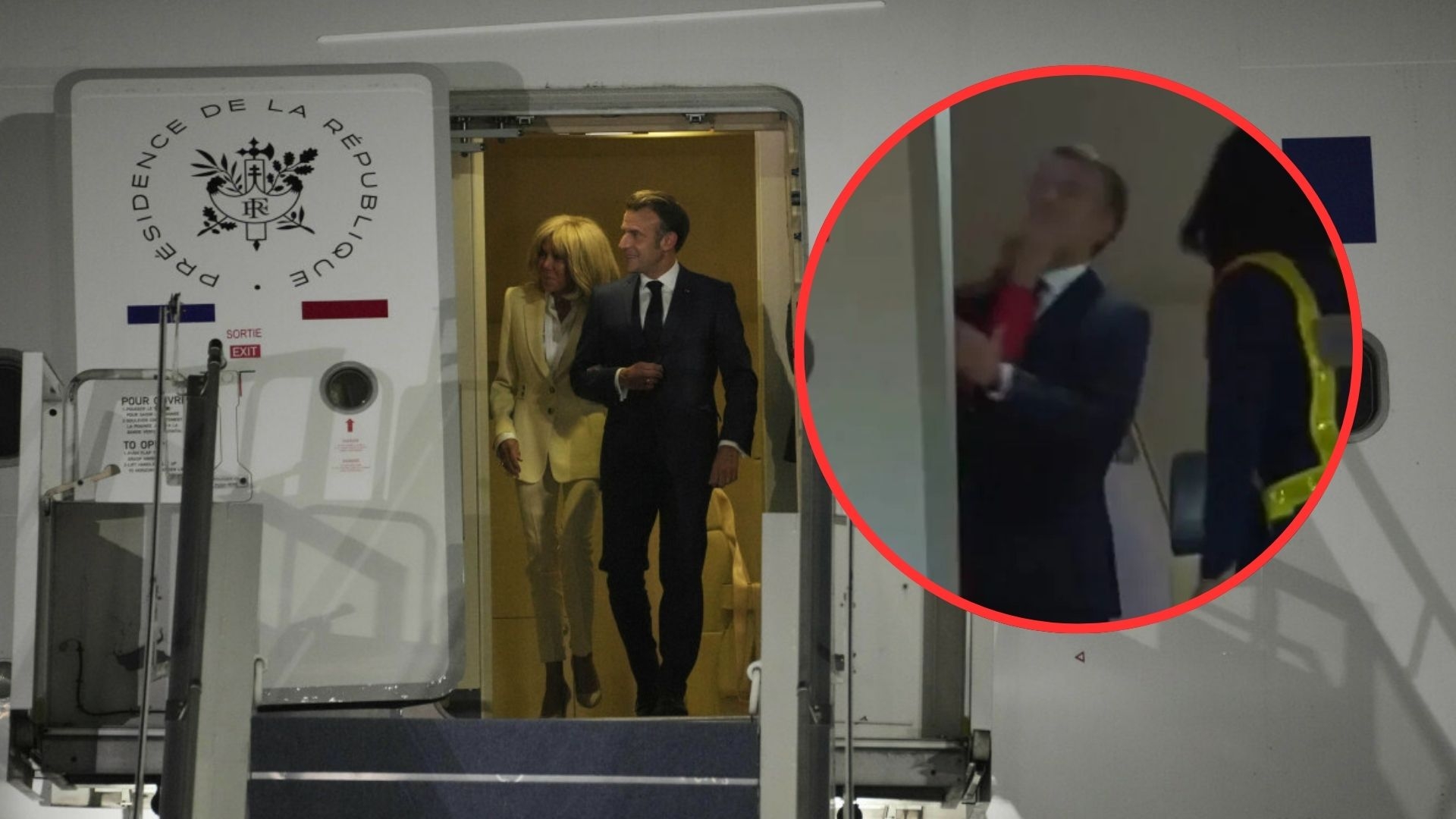 Wiemy, co żona Macrona powiedziała mężowi przed uderzeniem. Szokujące ...
