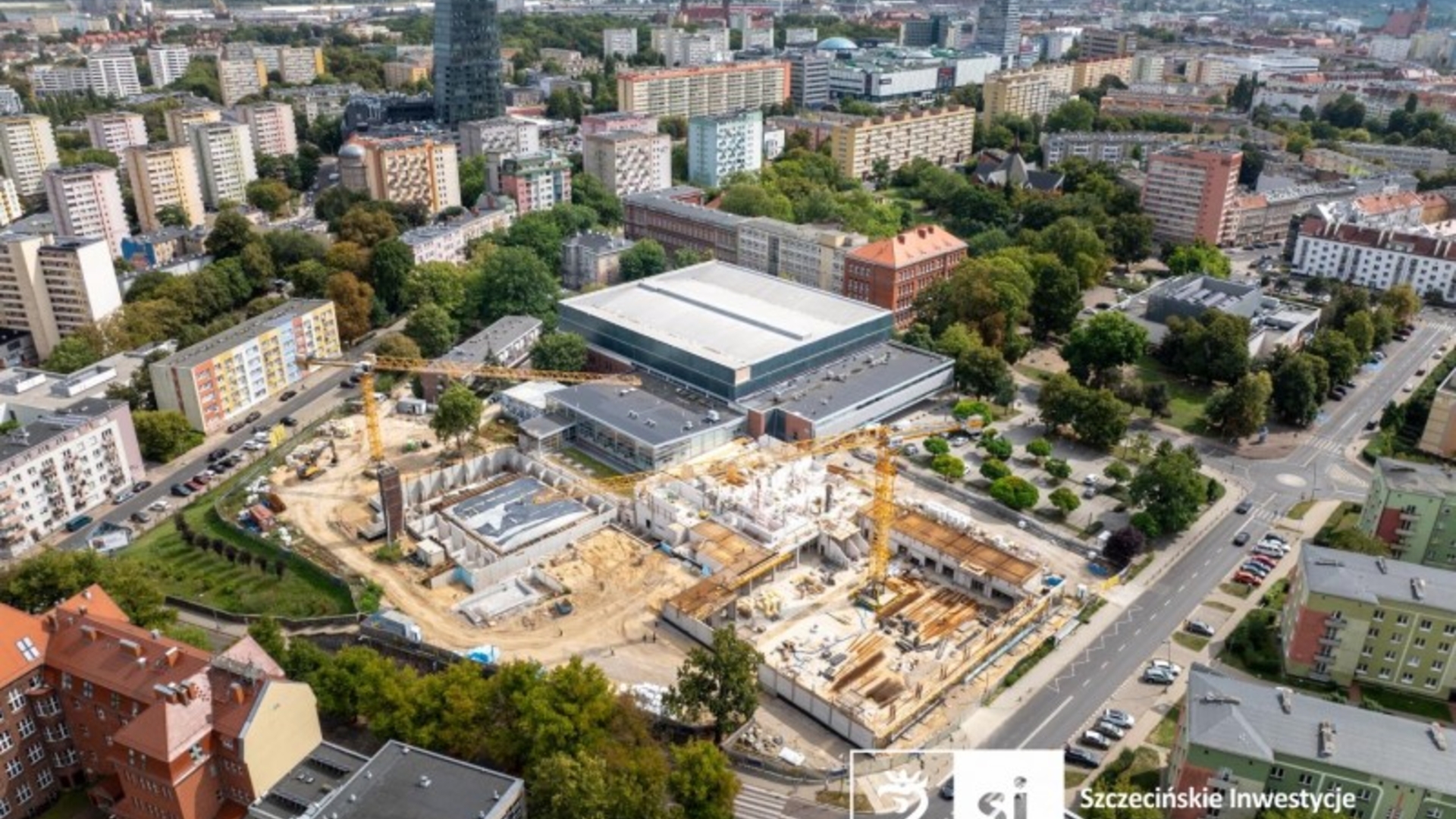 Nowa inwestycja rośnie w centrum Szczecina. Zastąpi dawny budynek ...