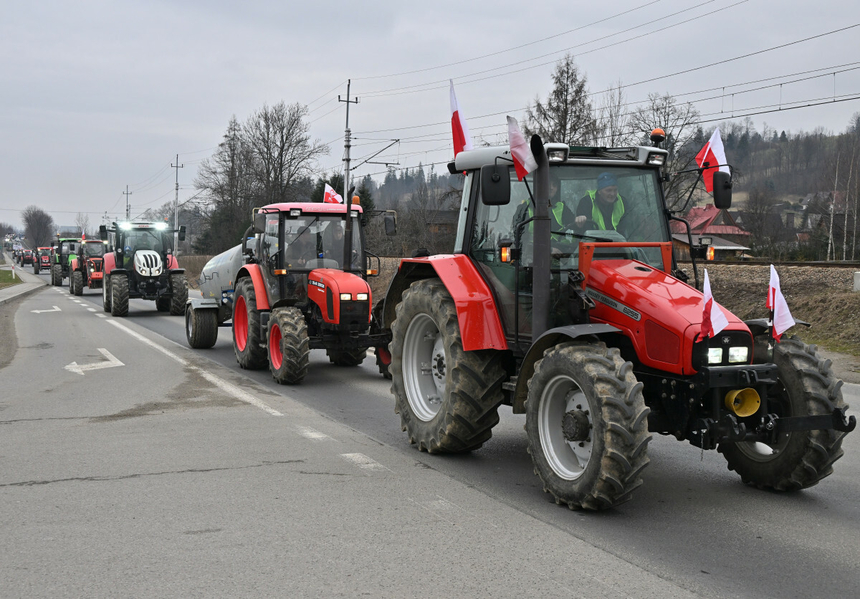 Protest rolników w Toruniu 15 marca. Całkowita blokada i utrudnienia ...