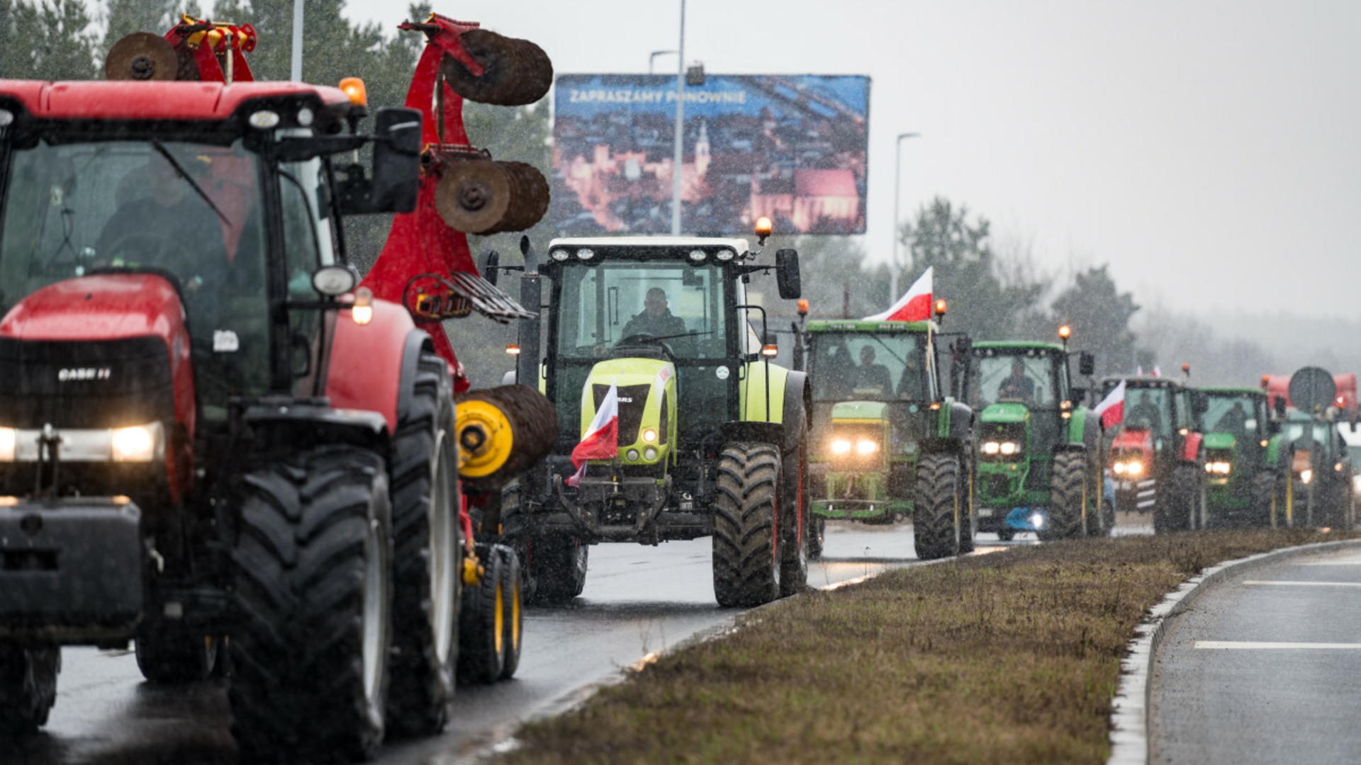 Rolnik miał problem przez protest rolników. Sprawę musiał rozstrzygać ...