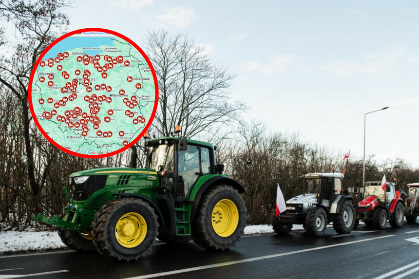 Protest rolników 30 grudnia. Na Dolnym Śląsku będą utrudnienia [MAPA ...