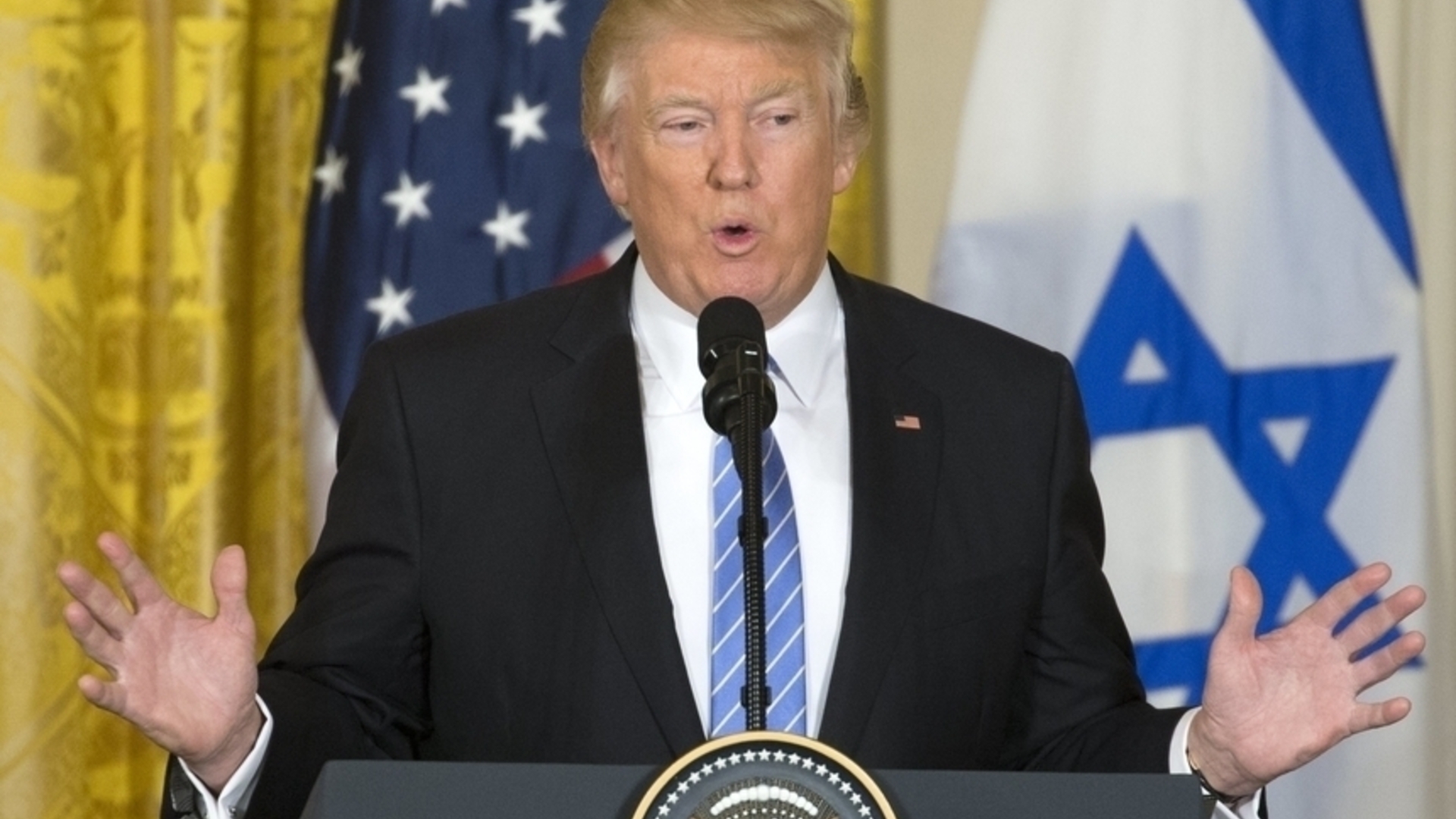 USA: Trump wzywa Izrael i Palestynę do kompromisu - Wiadomości Radio ZET