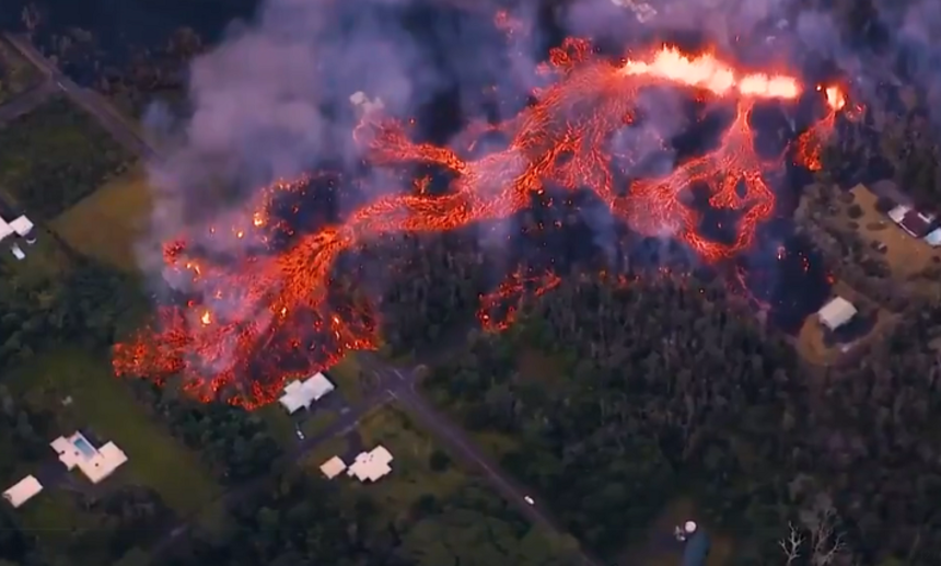 USA. Erupcja wulkanu na Hawajach - Wiadomości Radio ZET