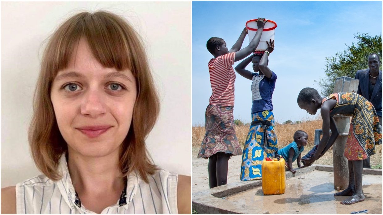 Maria Piotrowska z PAH: Jechaliśmy drogą, po bokach zalane domy ...