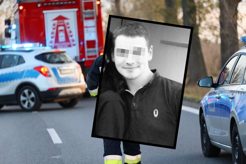 Wypadek w Sękowie. Zginął 26-letni Sebastian, strażak ochotnik ...